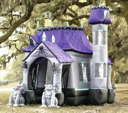 Giant Inflatable Haunted House 6mx4mx25m Halloween Ghost Castle ...