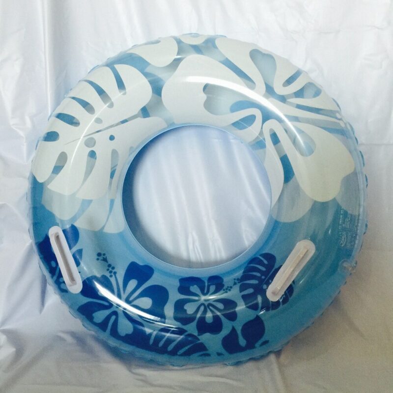 Thickened 90cm Inflatable Swim Ring With Handles Floating Buoy Air Pump - WeFlatables.com ...