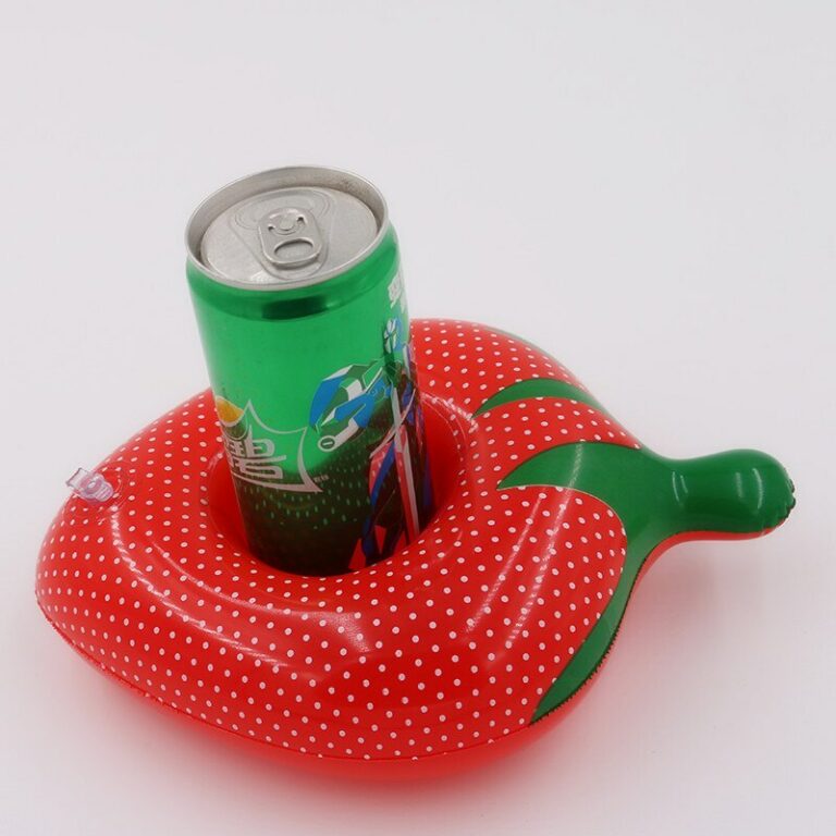 Strawberryinflatable Drink Floats 12pack For Pool Party Red Cup Holder ...