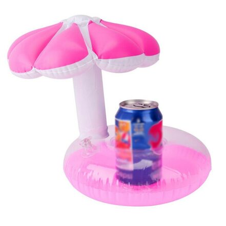 Mini Inflatable Pvc Drink Holder Floating Umbrella Pool Party Toy ...