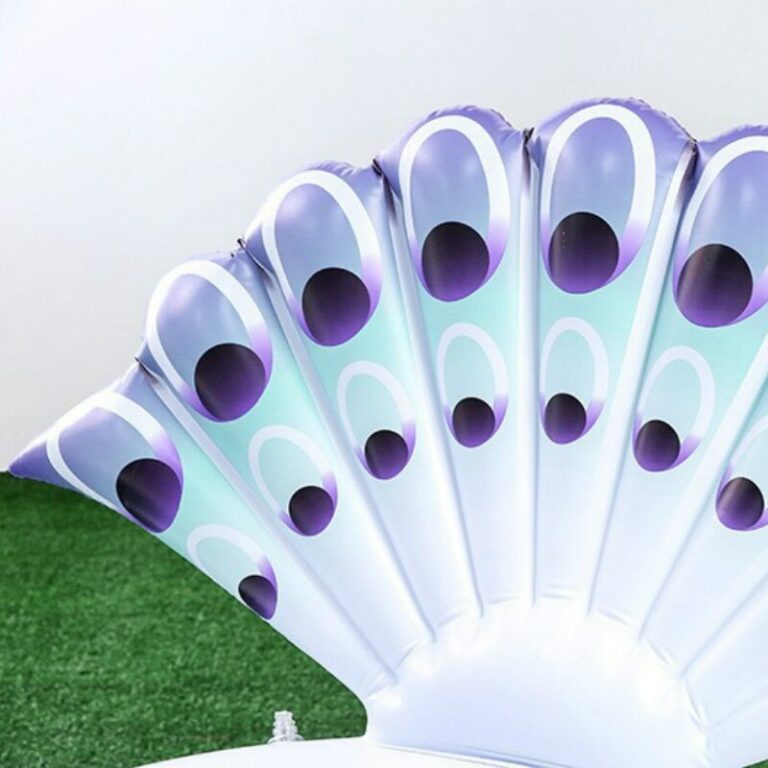 Peacock Inflatable Pool Float Ring Water Party Toy 150x130x130cm Size ...