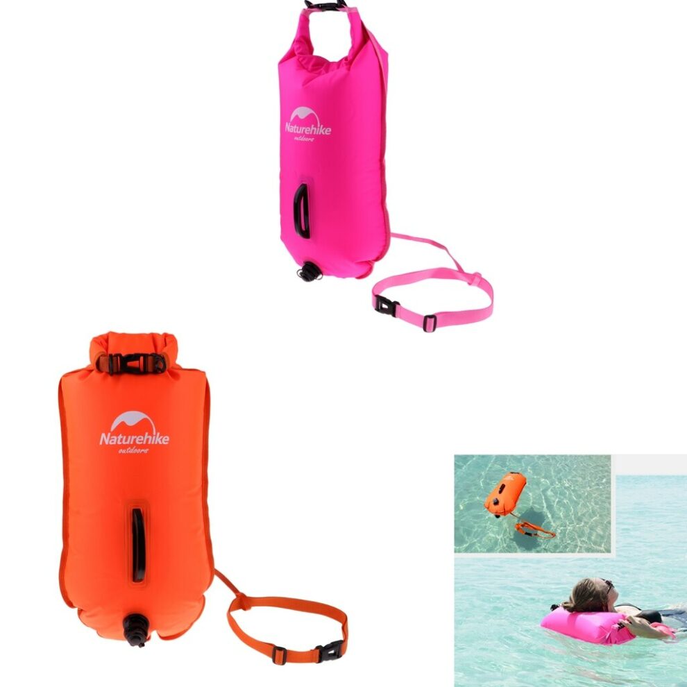 Hivis Waterproof Swim Buoy Open Water Safety Float Dry Bag 2 Colors ...