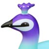 Kids Peacock Inflatable Pool Float 120cm Giant Swim Ring Water Toy ...