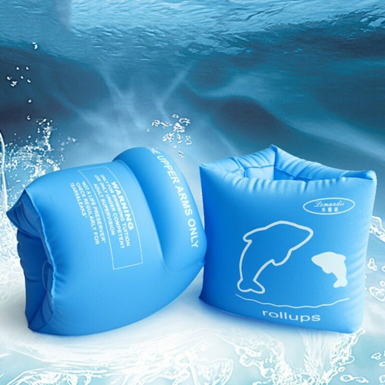Waterproof Double Airbag Swimming Armbands For Kids Adults Pvc Float ...