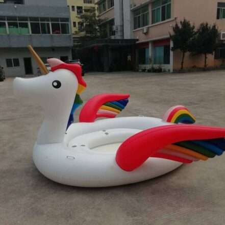 4person Large Unicorn Peacock Pink Flamingo Inflatable Pool Float Raft ...