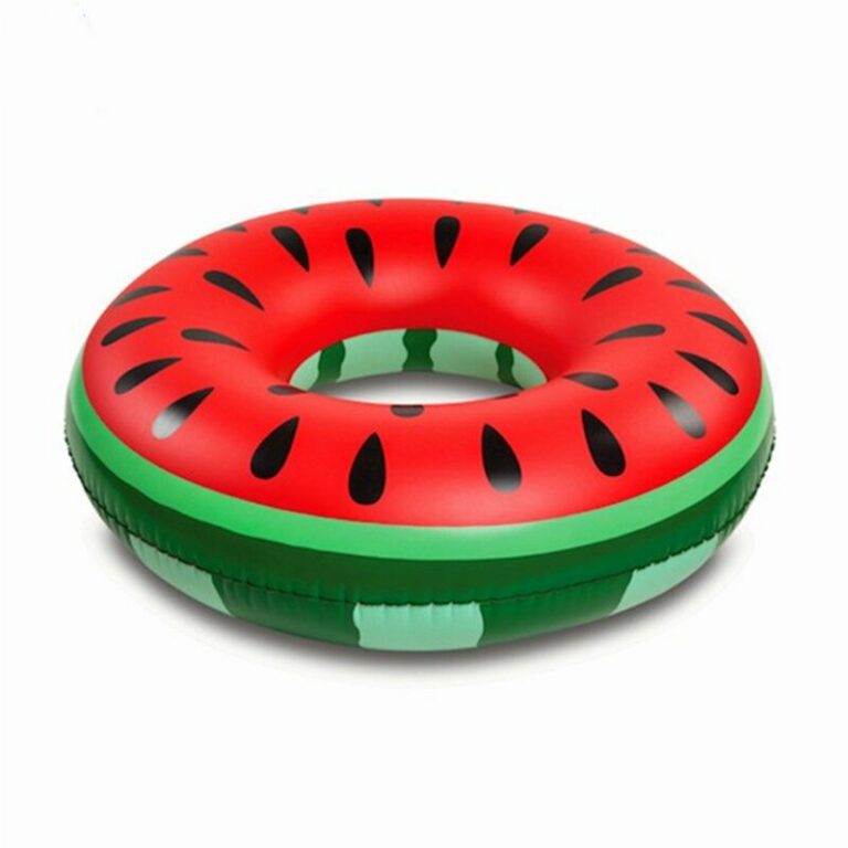 Adult Watermelon Inflatable Swim Ring Pvc Durable Summer Pool Float ...