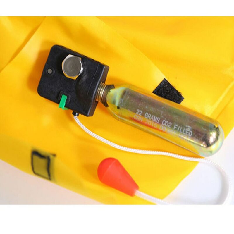 Outdoor Autoinflatable Life Jacket Swim Ring For Fishing Boating ...