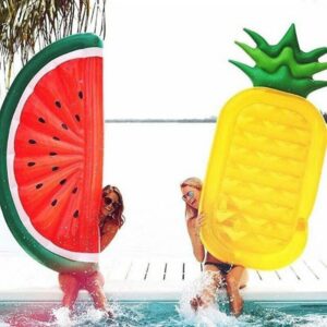 185cm Giant Inflatable Pool Float Watermelon Pineapple Cactus Swimming ...