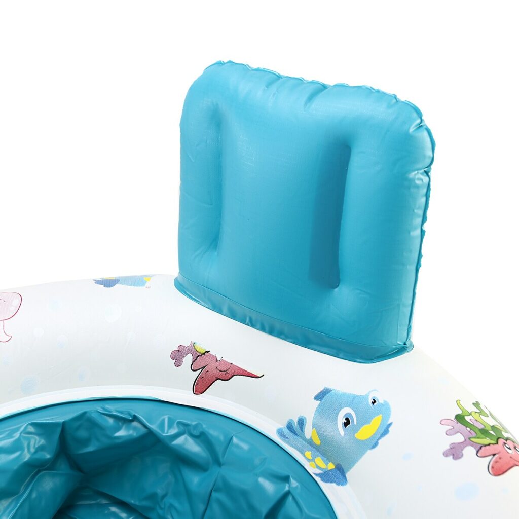 Kids Inflatable Swim Seat Baby Pool Float Ring With Cartoon Pattern ...