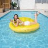 Large 143cm Inflatable Lemon Slice Pool Float Beach Toy Fun Lounge Bed - WeFlatables.com ...