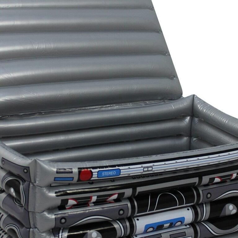 Inflatable Pool Float Beverage Cooler Radio Ice Bucket Party Bar Drink ...