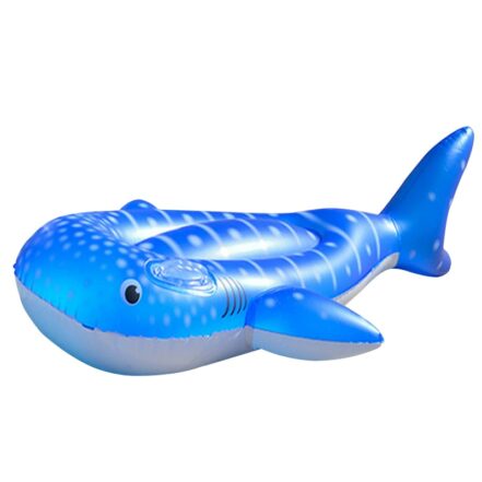 Whale Shark Inflatable Kids Pool Float With Safety Handle Swim ...