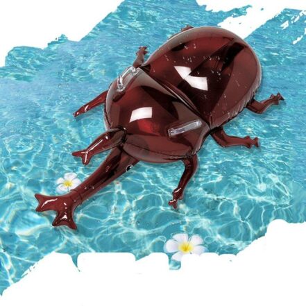 Giant Beetle Inflatable Pool Float Water Life Buoy Swim Ring Air ...