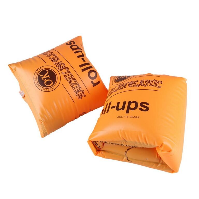 Inflatable Swimming Arm Bands Thickened Floatation Sleeves Pair ...