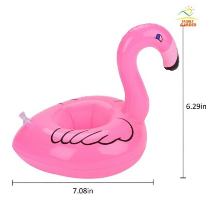 12piece Set Flamingo Palm Tree Inflatable Drink Holder Floats ...