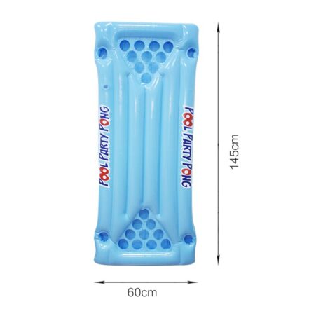 Inflatable Beer Pong Table Pool Float 24cup Holder Summer Party Air ...