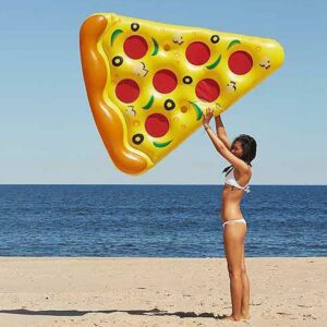 Flamingo Pizza Slice Inflatable Swimming Pool Float For Kids Adults - WeFlatables.com ...