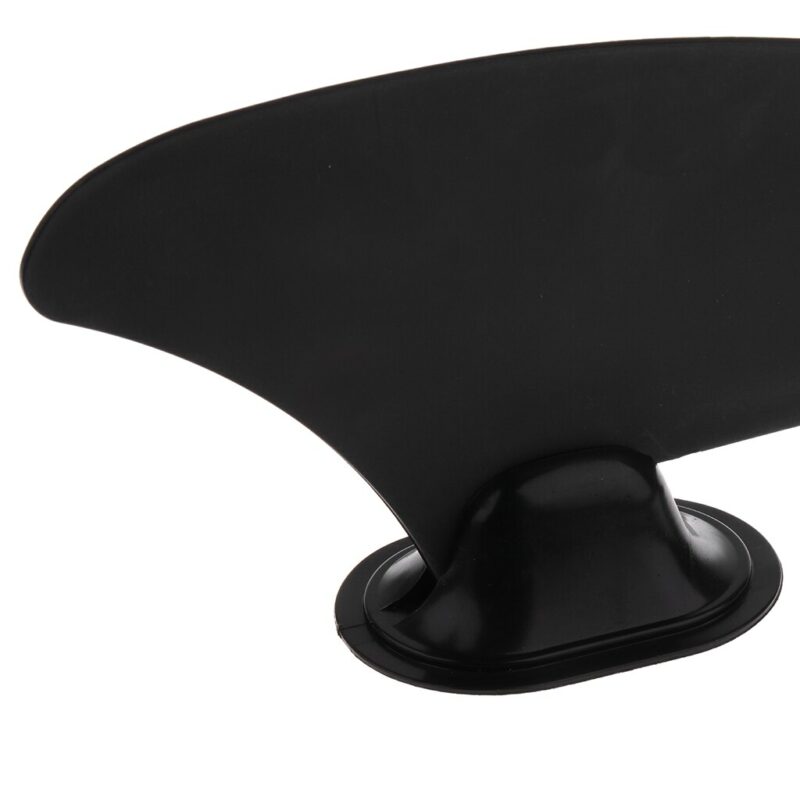 Black Pvc Kayak Skeg Inflatable Boat Fin With Mounting Points ...