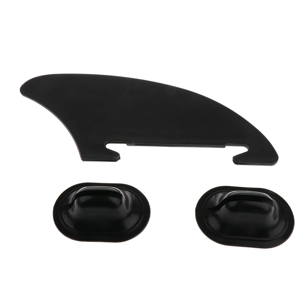 Black Pvc Kayak Skeg Inflatable Boat Fin With Mounting Points ...