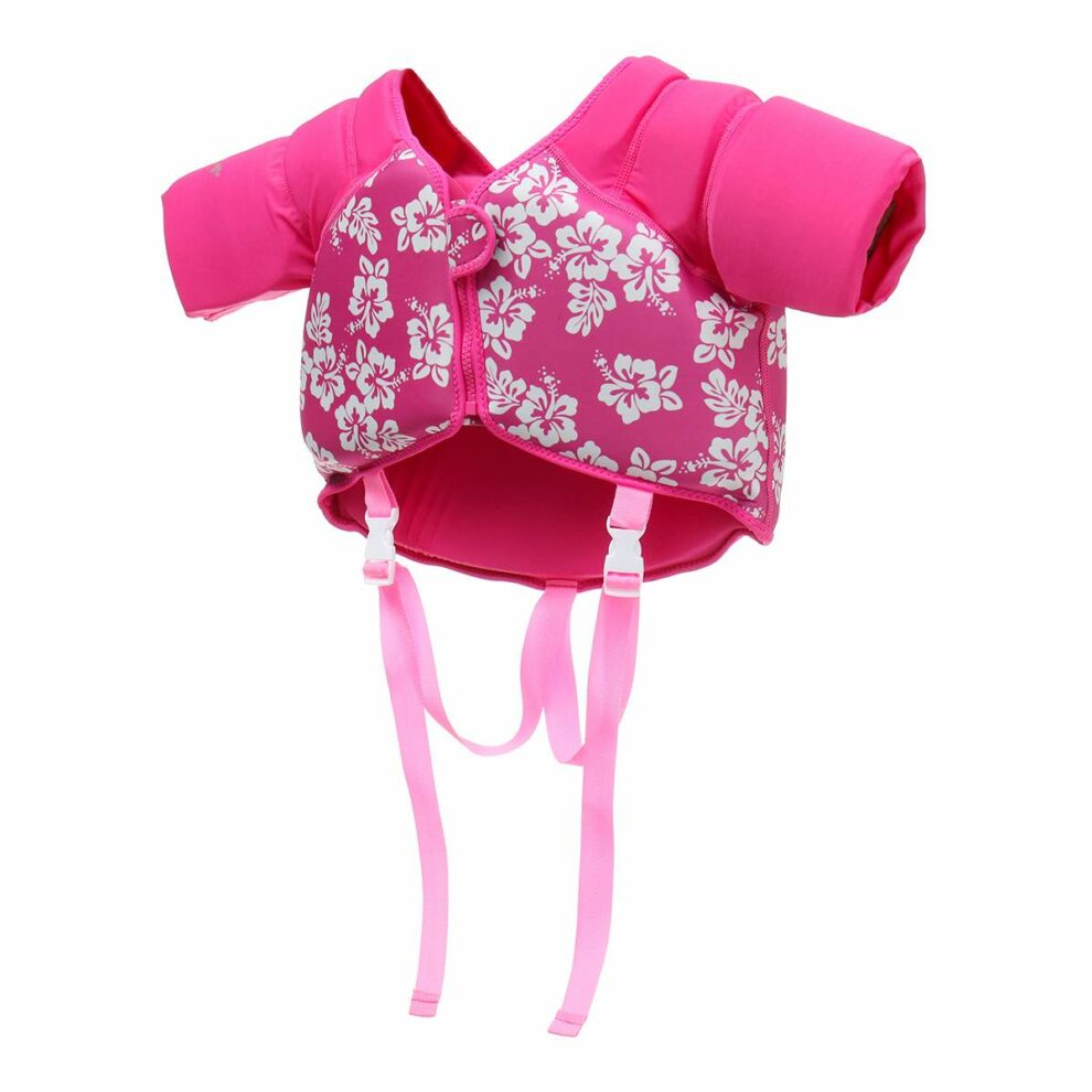 Kids Adjustable Buoyancy Life Jacket Safety Swimming Suit For Beginners ...