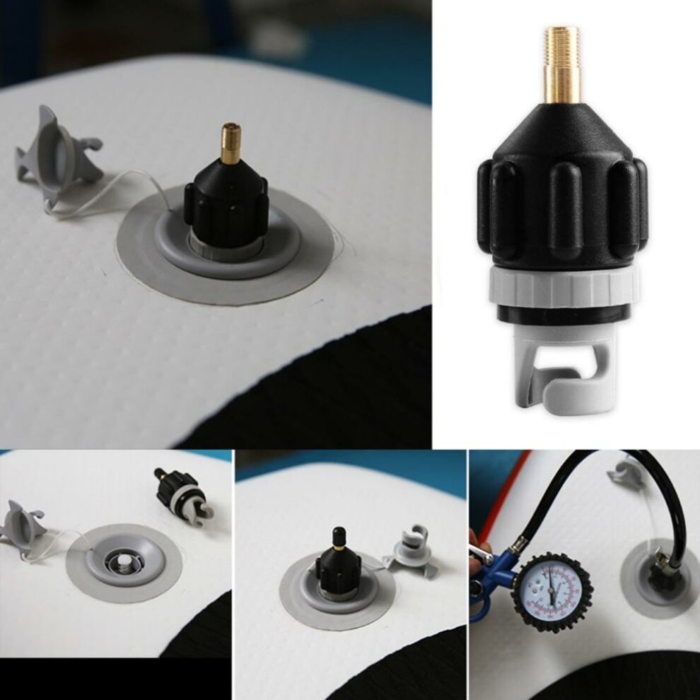 Stand Up Paddle Surfing Inflatable Kayak Boat Pump Air Adaptor ...