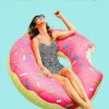 Gigantic Donut Inflatable Pool Float For Adults Kids Swimming Ring - WeFlatables.com ...