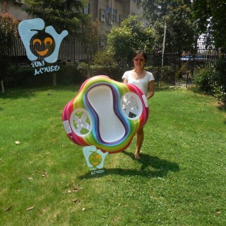 Double Seat Baby Inflatable Swim Float Water Pool Fun Toy - WeFlatables ...