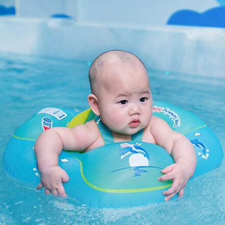 Baby Inflatable Swim Trainer Ring Kids Safety Pool Float Circle ...