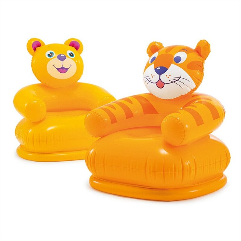 Cute Cartoon Animal Inflatable Pvc Childrens Sofa For 38 Years Old Kids ...