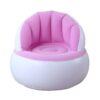 Portable Flocking Inflatable Kids Sofa Foldable Lazy Chair For Bedroom ...