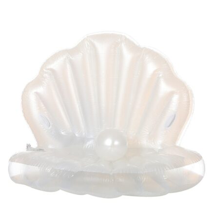Portable Inflatable Pearl Shell Chair For Kids And Adults Beach Toy ...