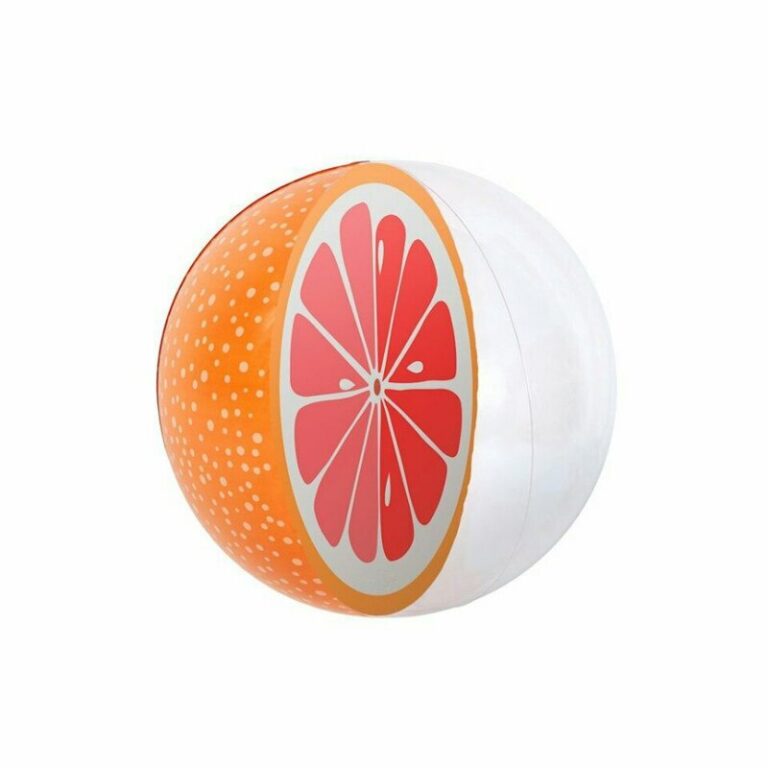90cm Inflatable 3d Watermelon Orange Beach Ball For Pool Party Fun ...