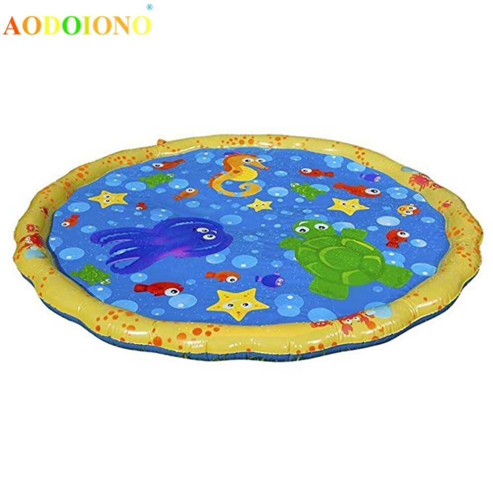 Baby Splash Water Spray Mat Swimming Pool And Lawn Sprinkler Game ...