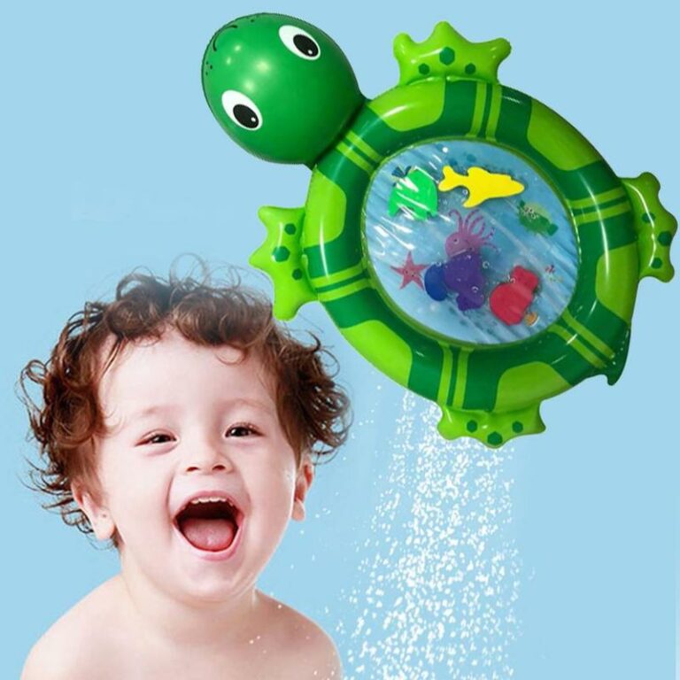 Kids Inflatable Turtle Swimming Pool Float Summer Water Sports Safety ...