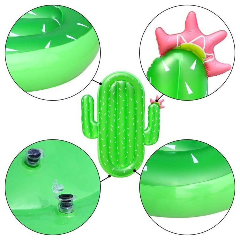 Giant Inflatable Cactus Float 180cm Adult Swim Lounge Chair For Summer ...