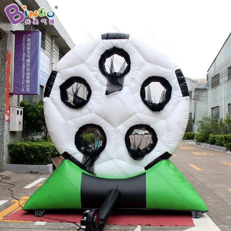 Inflatable Pvc Soccer Dart Board With 5 Target Holes 31mh - WeFlatables ...