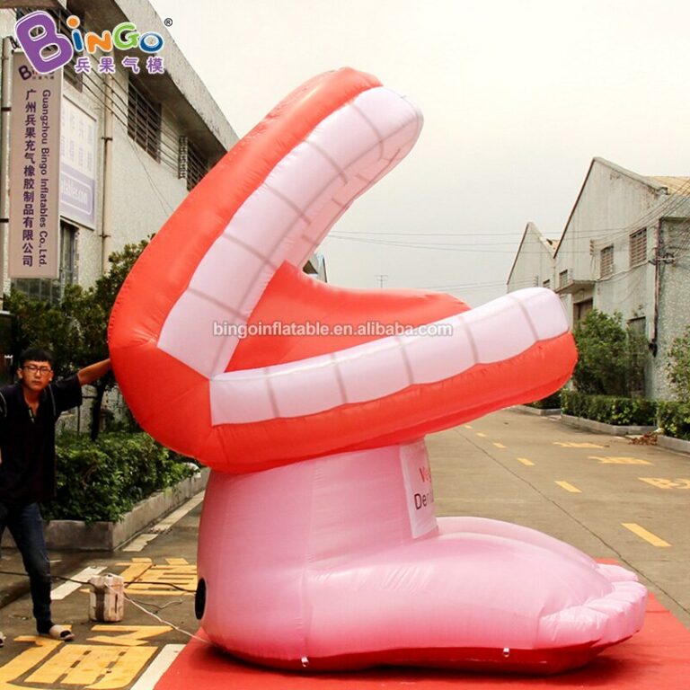 Personalized Giant 3m Inflatable Tooth Advertising Toy For Dental ...