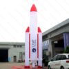 Customized 10mh Giant Inflatable Rocket Spaceship Model For Promotional ...