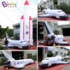 Custom 8m Inflatable Space Shuttle Toy For Display Spaceship Model ...