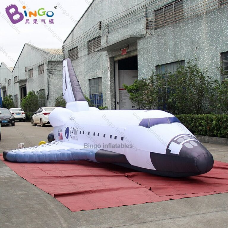 Custom 8m Inflatable Space Shuttle Toy For Display Spaceship Model ...