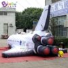 Custom 8m Inflatable Space Shuttle Toy For Display Spaceship Model ...