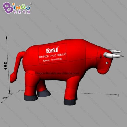 Custom Inflatable Bull Costume Game 32x18m Parade Float Toys ...