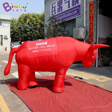 Custom Inflatable Bull Costume Game 32x18m Parade Float Toys ...