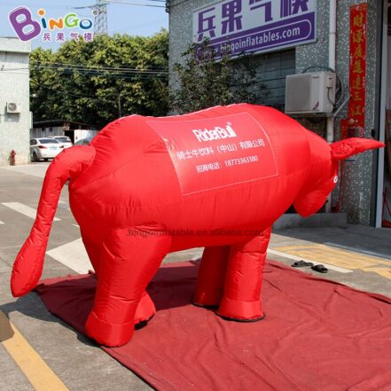 Custom Inflatable Bull Costume Game 32x18m Parade Float Toys ...