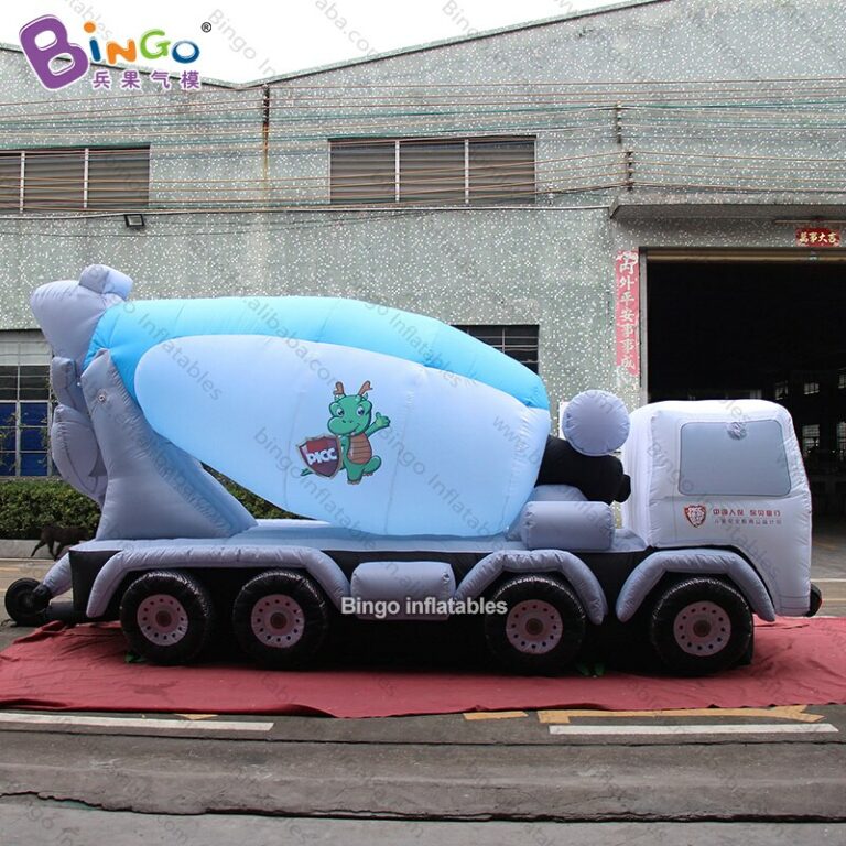 Customized 8mh Inflatable Cement Truck Replica Outlet 5 Car Model ...