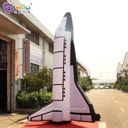 Personalized Giant 5m Inflatable Space Shuttle Balloon Toy For Kids ...
