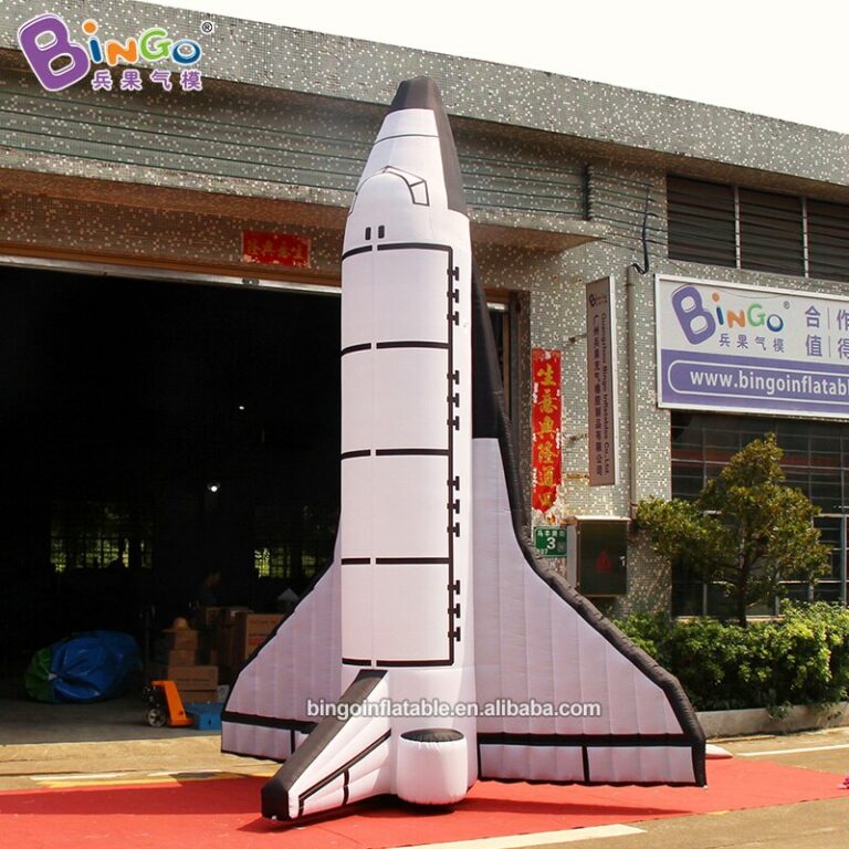 Personalized Giant 5m Inflatable Space Shuttle Balloon Toy For Kids ...