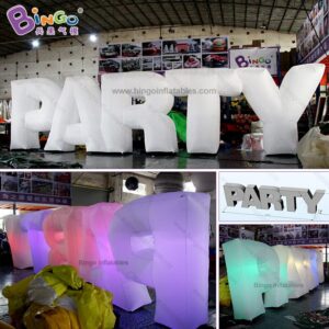 Custom Led Inflatable Alphabet Letters For Advertising Party ...