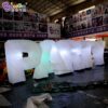 Custom Led Inflatable Alphabet Letters For Advertising Party ...
