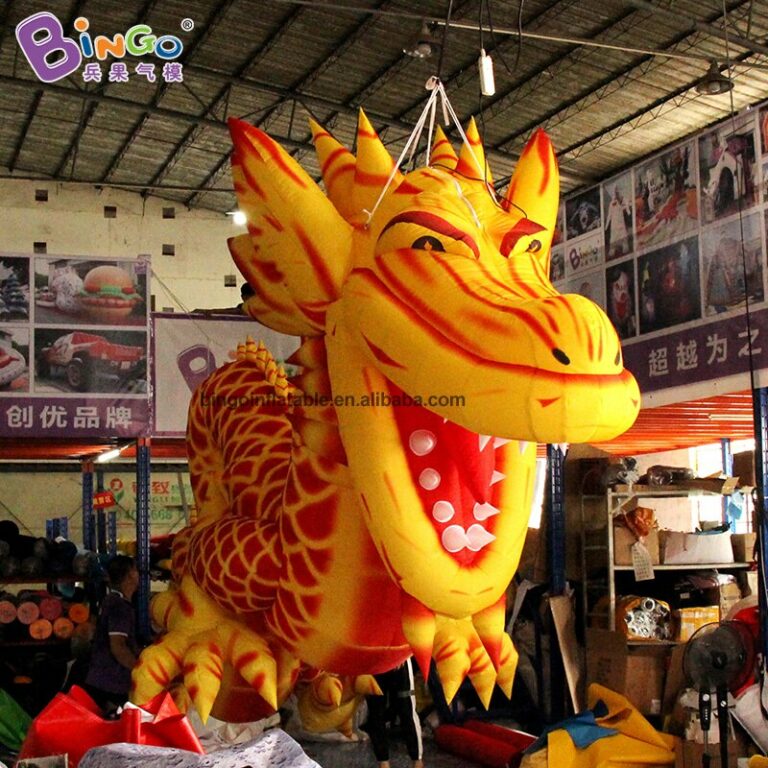 Custom 6m Giant Inflatable Flying Dragon Toy Chinese Design ...